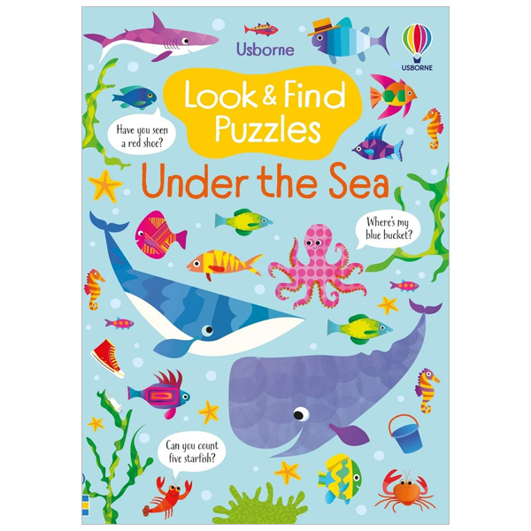 Look And Find Puzzles: Under The Sea - FAHASA.COM