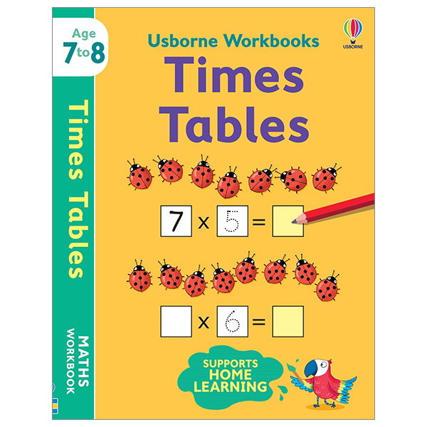 Usborne Workbooks Times Tables 7 - 8 - FAHASA.COM