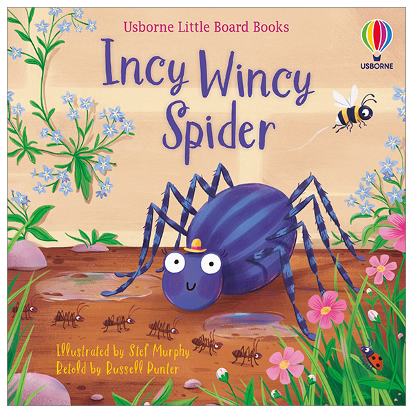 Usborne Little Board Books: Incy Wincy Spider - FAHASA.COM