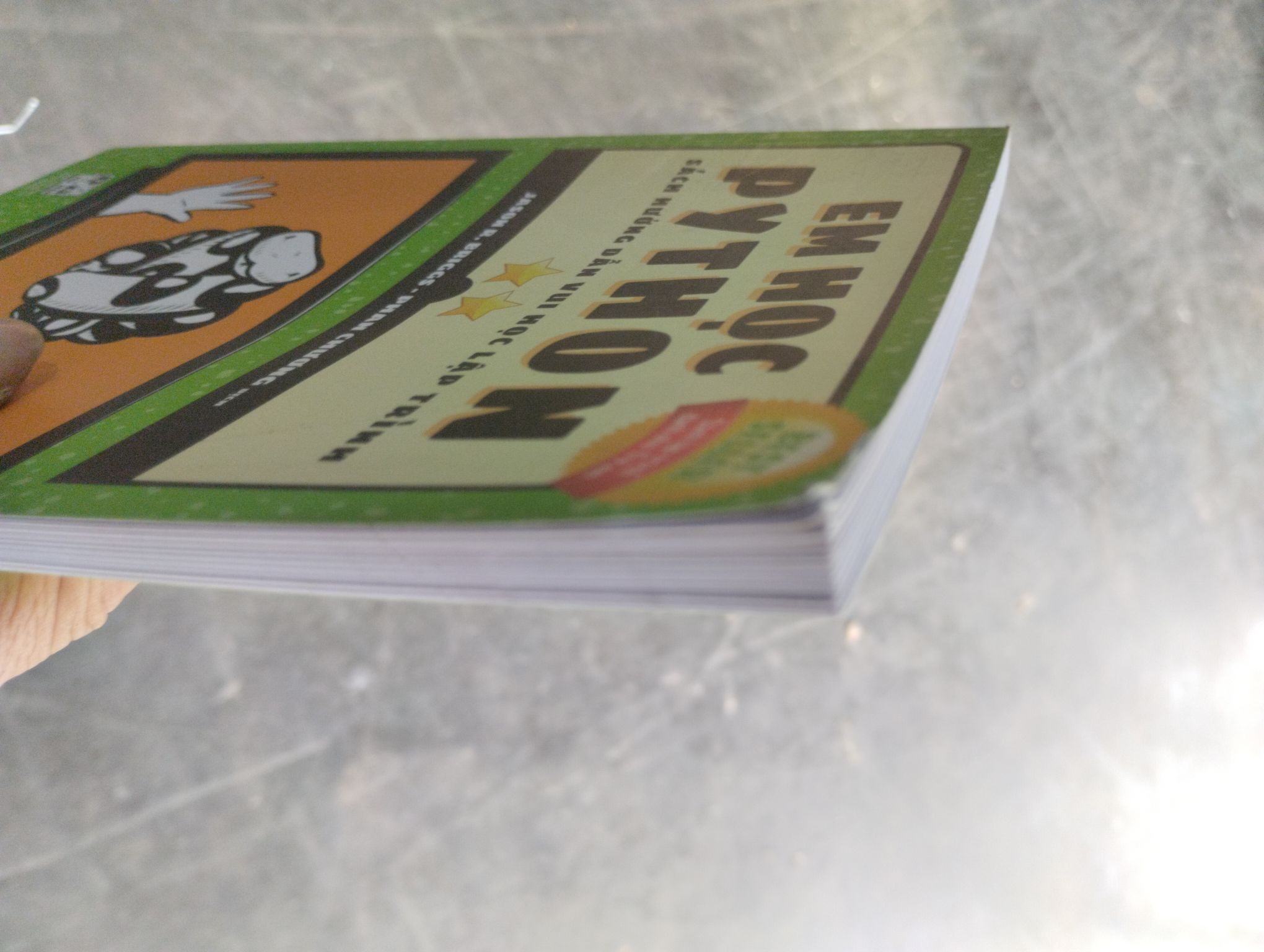 Sách [Phiên chợ sách cũ] Em Học Python - Sách Hướng Dẫn Vui Học Lập T ...