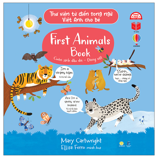 Sách First Animals Book - Cuốn Sách Đầu Đời - Động Vật - FAHASA.COM