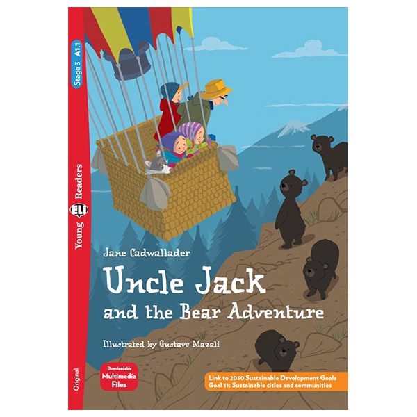Young ELI Readers - Uncle Jack And The Bear Adventure - Stage 3 A1.1 ...