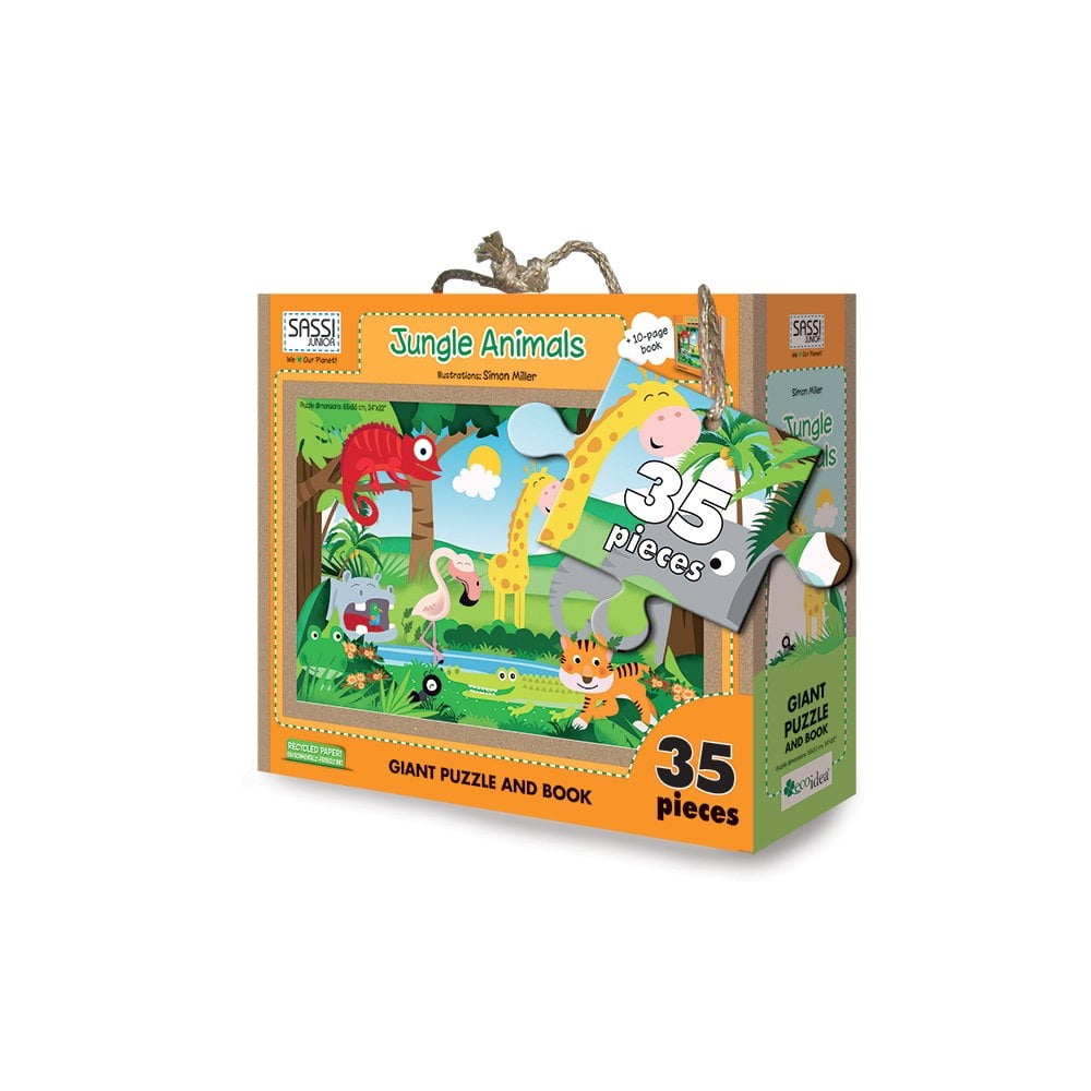 JUNGLE ANIMALS - GIANT PUZZLE - FAHASA.COM
