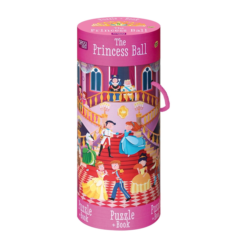 The Princess Ball Book Giant Puzzle - FAHASA.COM