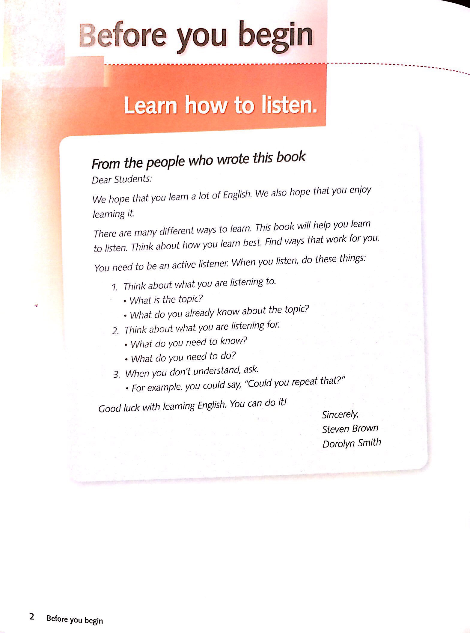 Active Listening 1 Student's Book With Self-Study Audio CD - FAHASA.COM