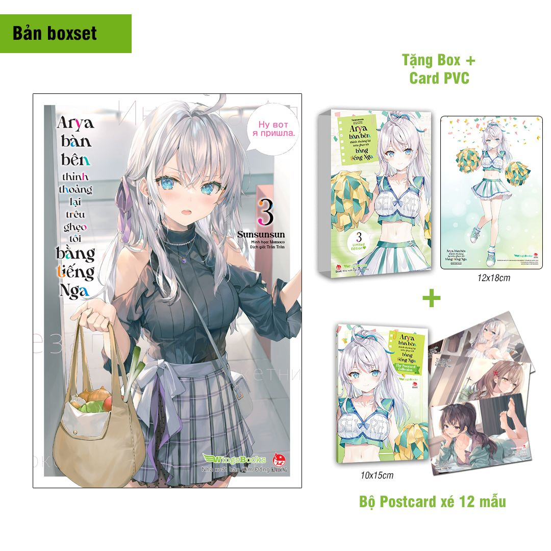 Sách Arya Bàn Bên Thỉnh Thoảng Lại Trêu Ghẹo Tôi Bằng Tiếng Nga - Tậ - FAHASA.COM