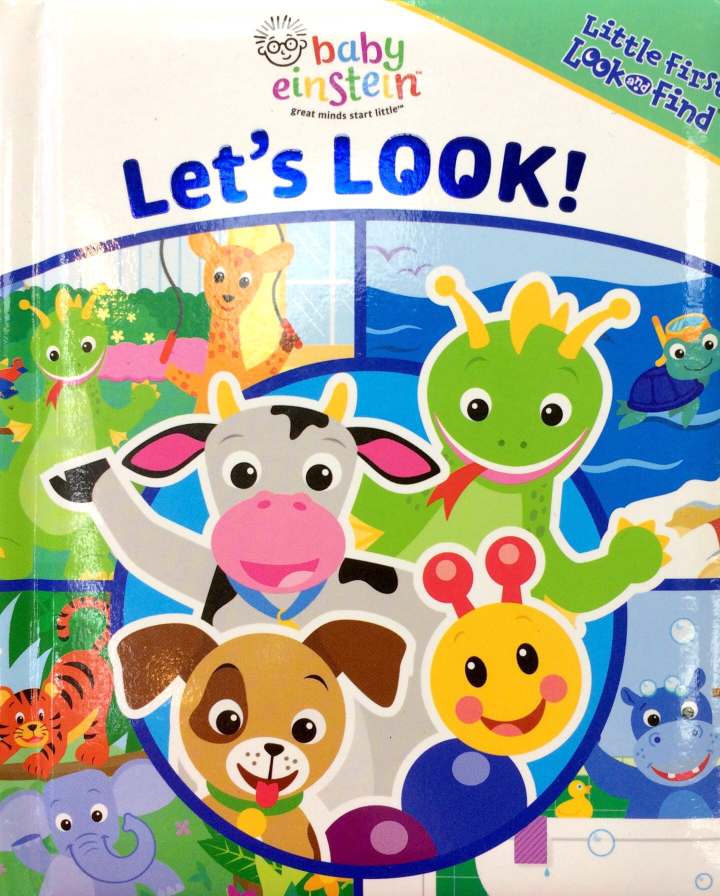 Baby Einstein Let's Look Board Book (Little First Look and Find ...