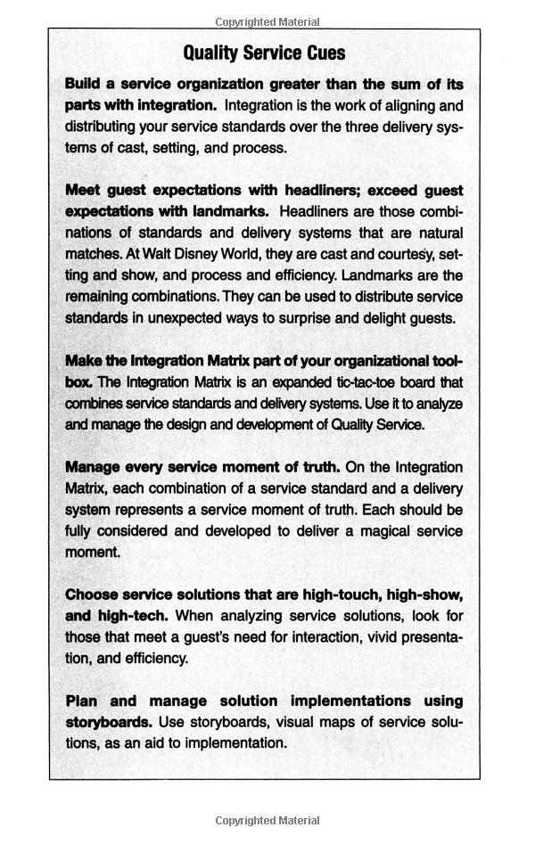 Be Our Guest: Perfecting the Art of Customer Service (Disney Institute ...