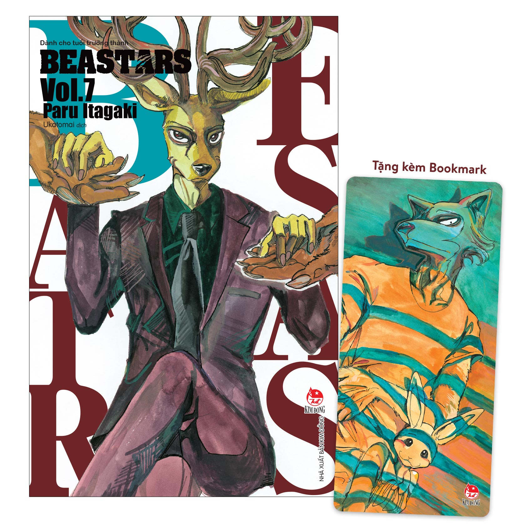 Truyện Tranh Beastars - Tập 7 - Tặng Kèm Bookmark - FAHASA.COM