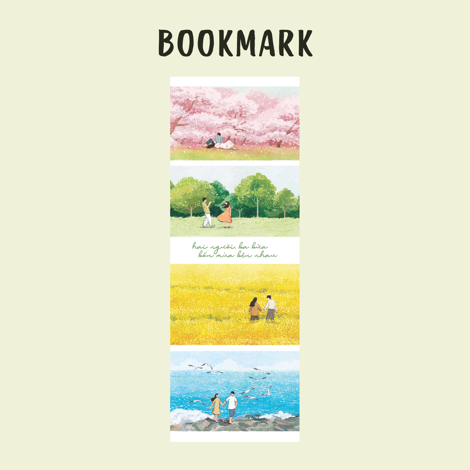 Sách Hai Người, Ba Bữa, Bốn Mùa Bên Nhau - Tặng Kèm Bookmark - FAHASA.COM