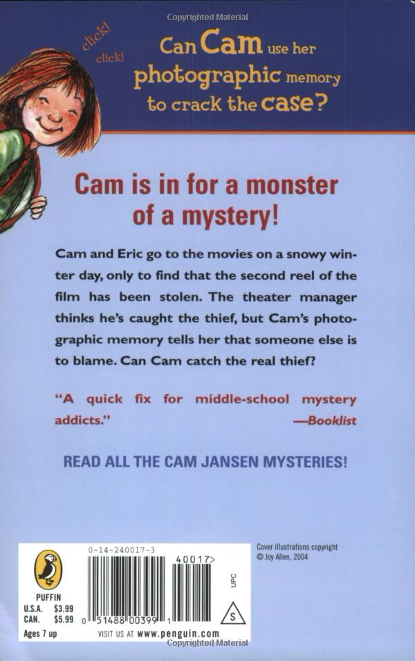 CAM Jansen the Mystery of the Monster Movie - FAHASA.COM