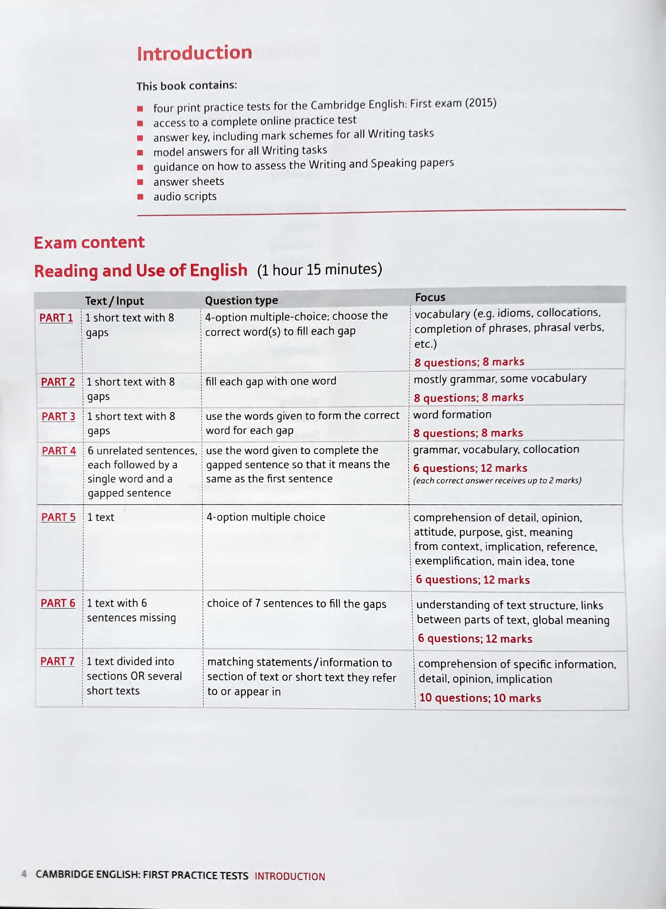 Cambridge English First Practice Tests: Tests With Key and Audio CD ...
