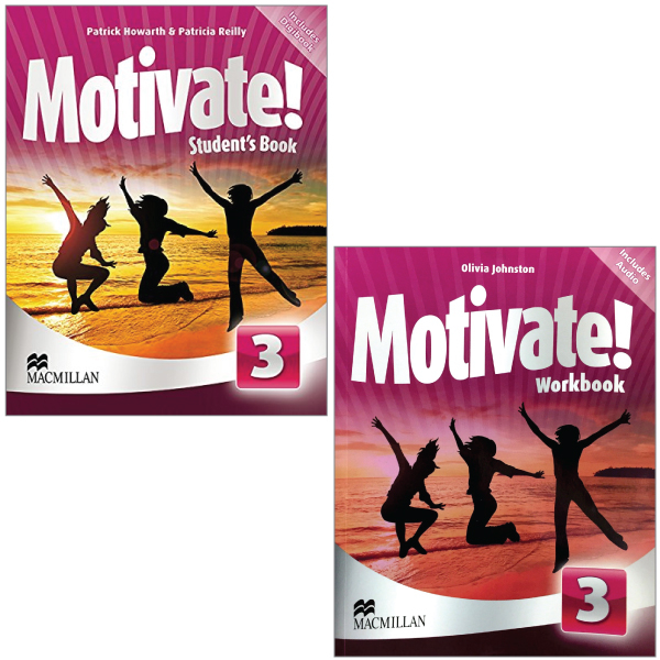 Combo Motivate! 3: Student Book + Workbook& Audio Cd - FAHASA.COM