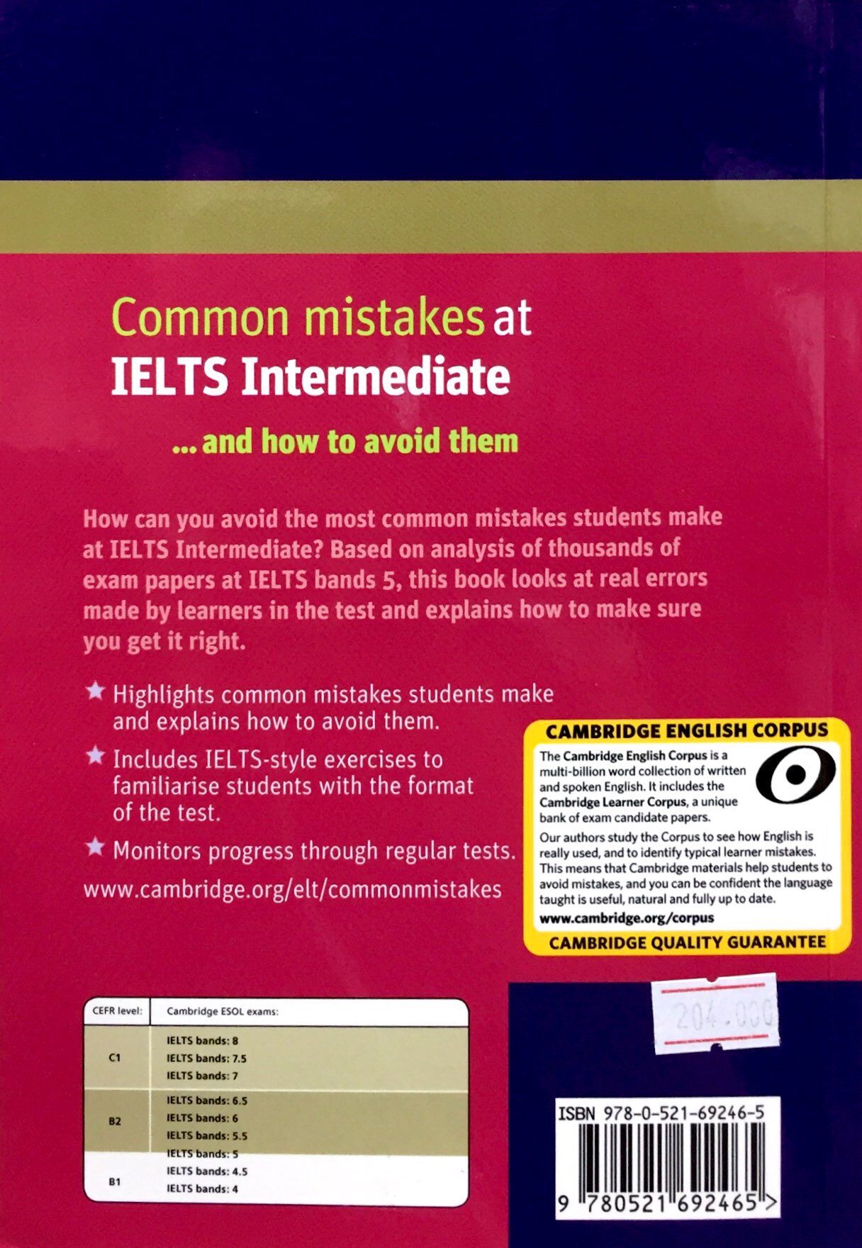 Common Mistakes At Ielts Intermediate - FAHASA.COM Common Mistakes At Ielts Intermediate - FAHASA.COM