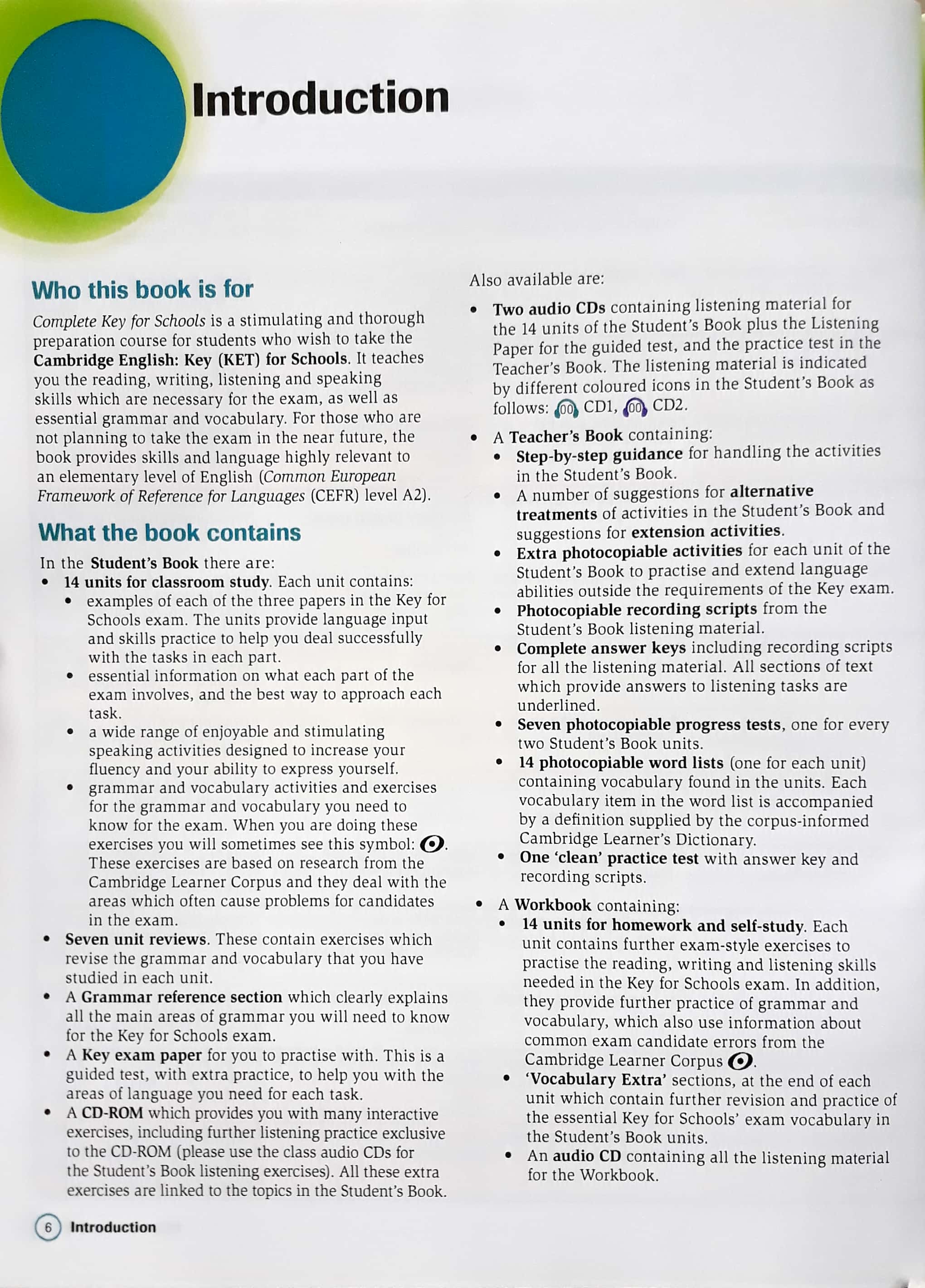 Complete Key for Schools Student's Book with Answers with CD-ROM ...