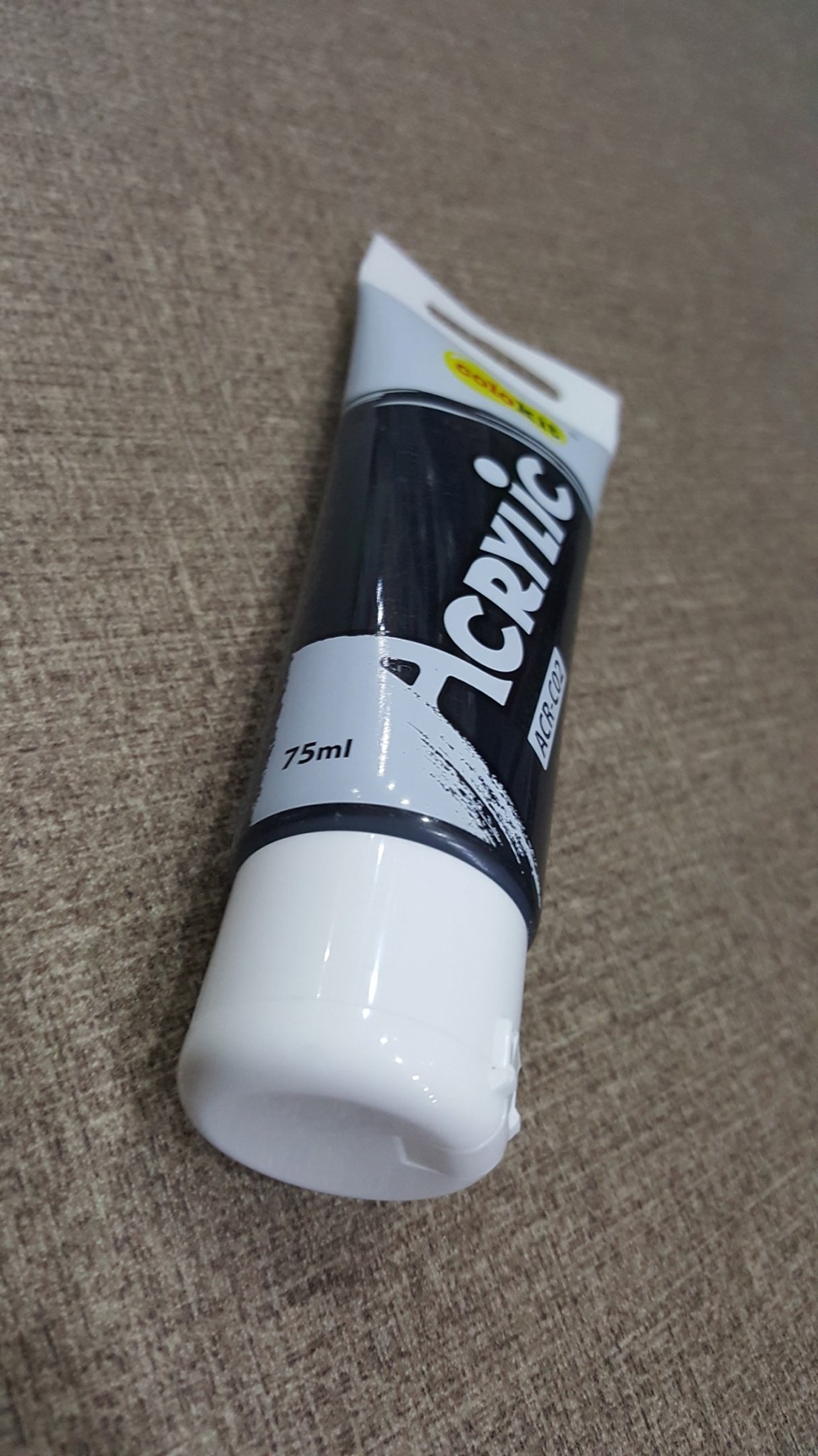 Màu Acrylic ACR-02 Colokit 75ml - Màu Đen - FAHASA.COM