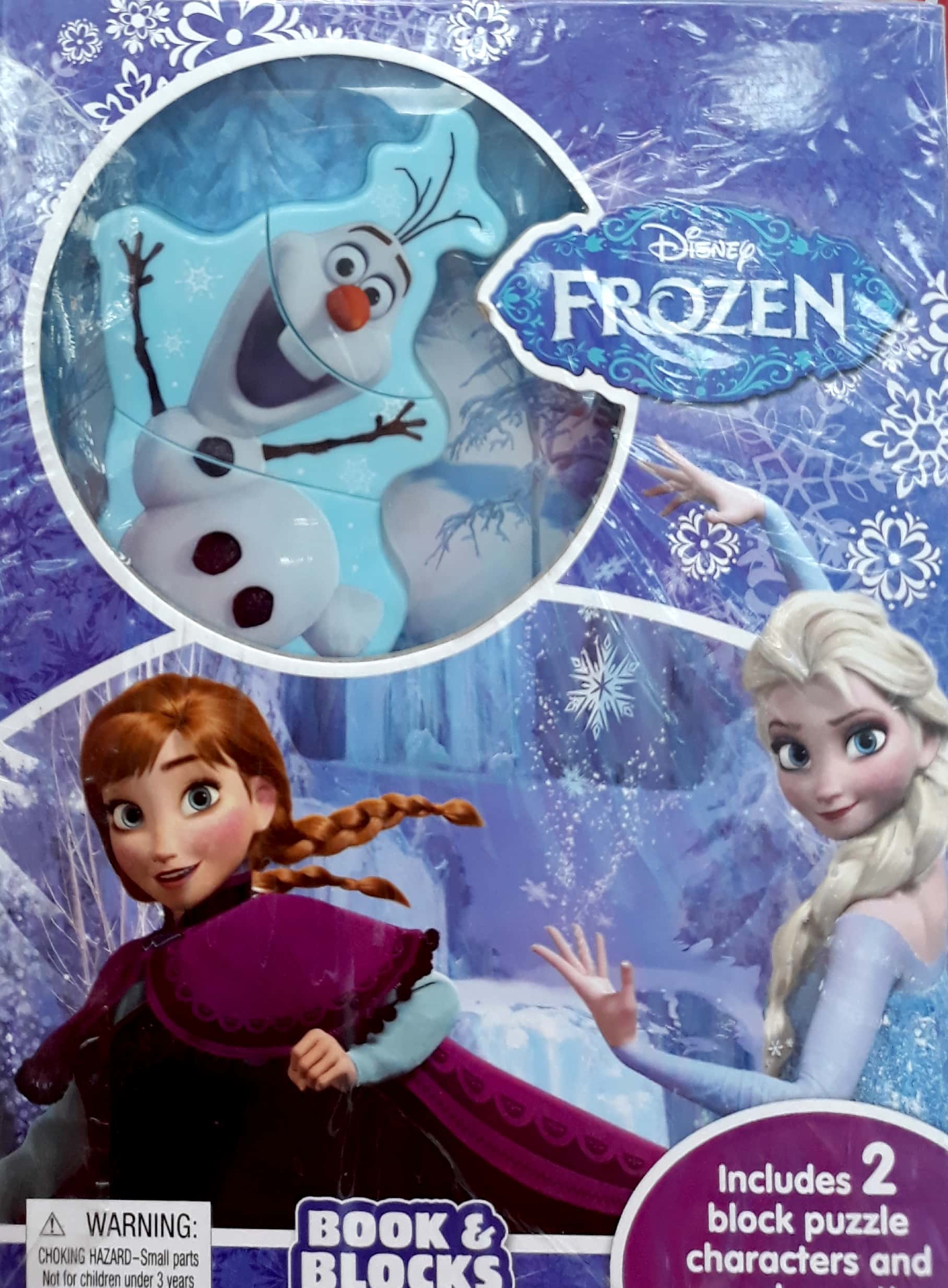 Disney Frozen Book & Blocks (Busy Book) - FAHASA.COM