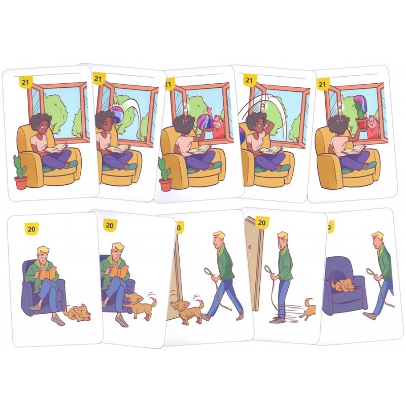 ELI Language Game - Five-card Stories - A2-B1 - FAHASA.COM