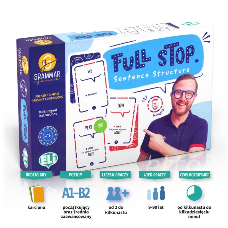 ELI Language Games - Full Stop - A2-B1 - FAHASA.COM