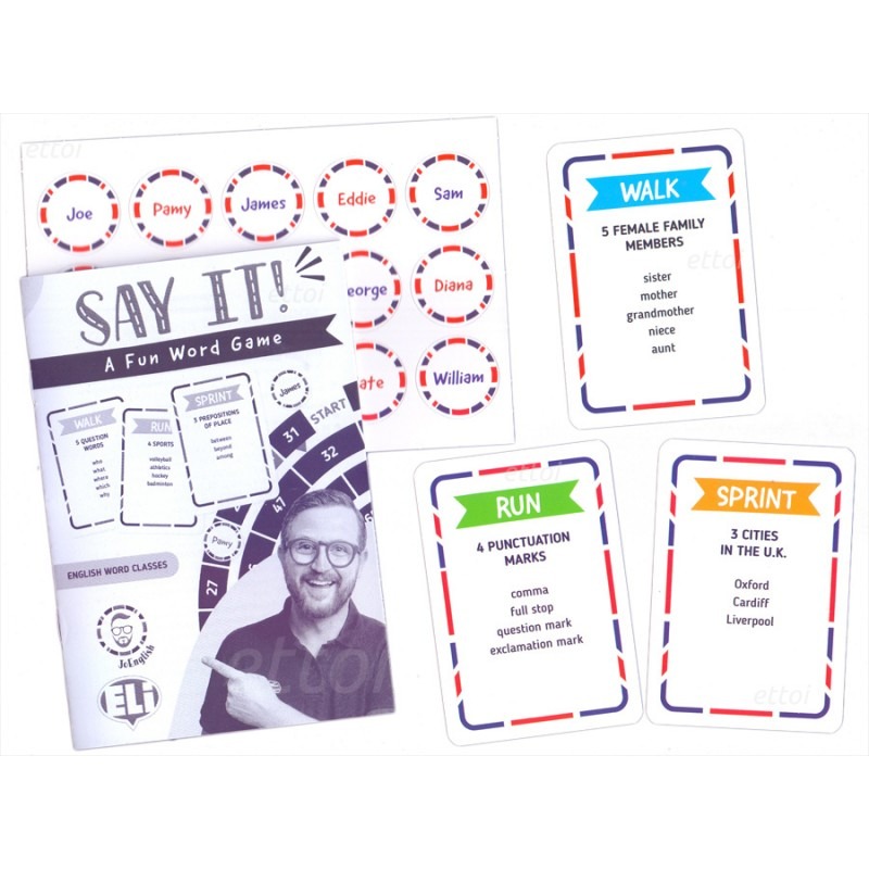 ELI Language Games - Say It - A2-B1 - FAHASA.COM