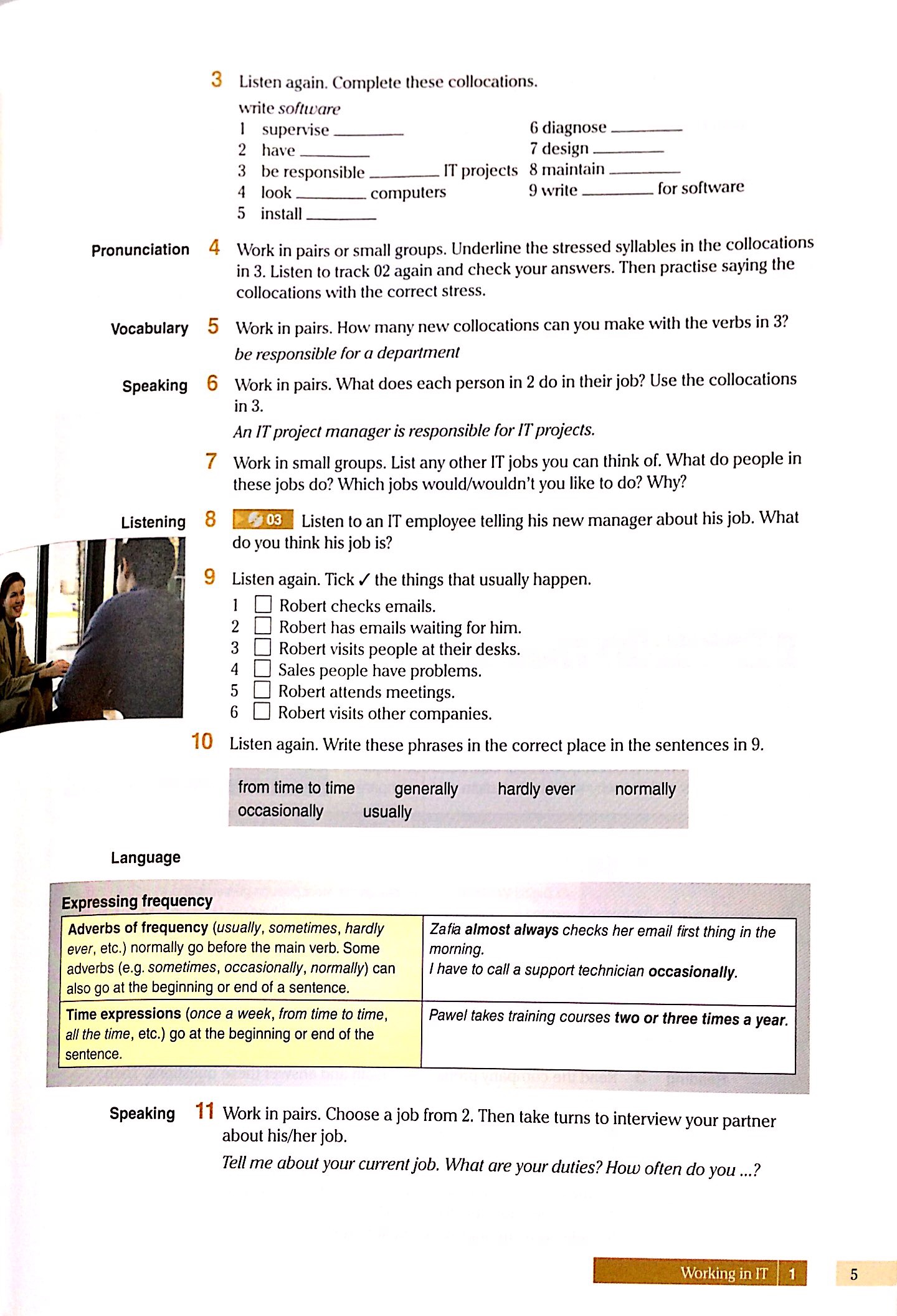 English for IT Level 2 Coursebook and CD-ROM Pack - FAHASA.COM
