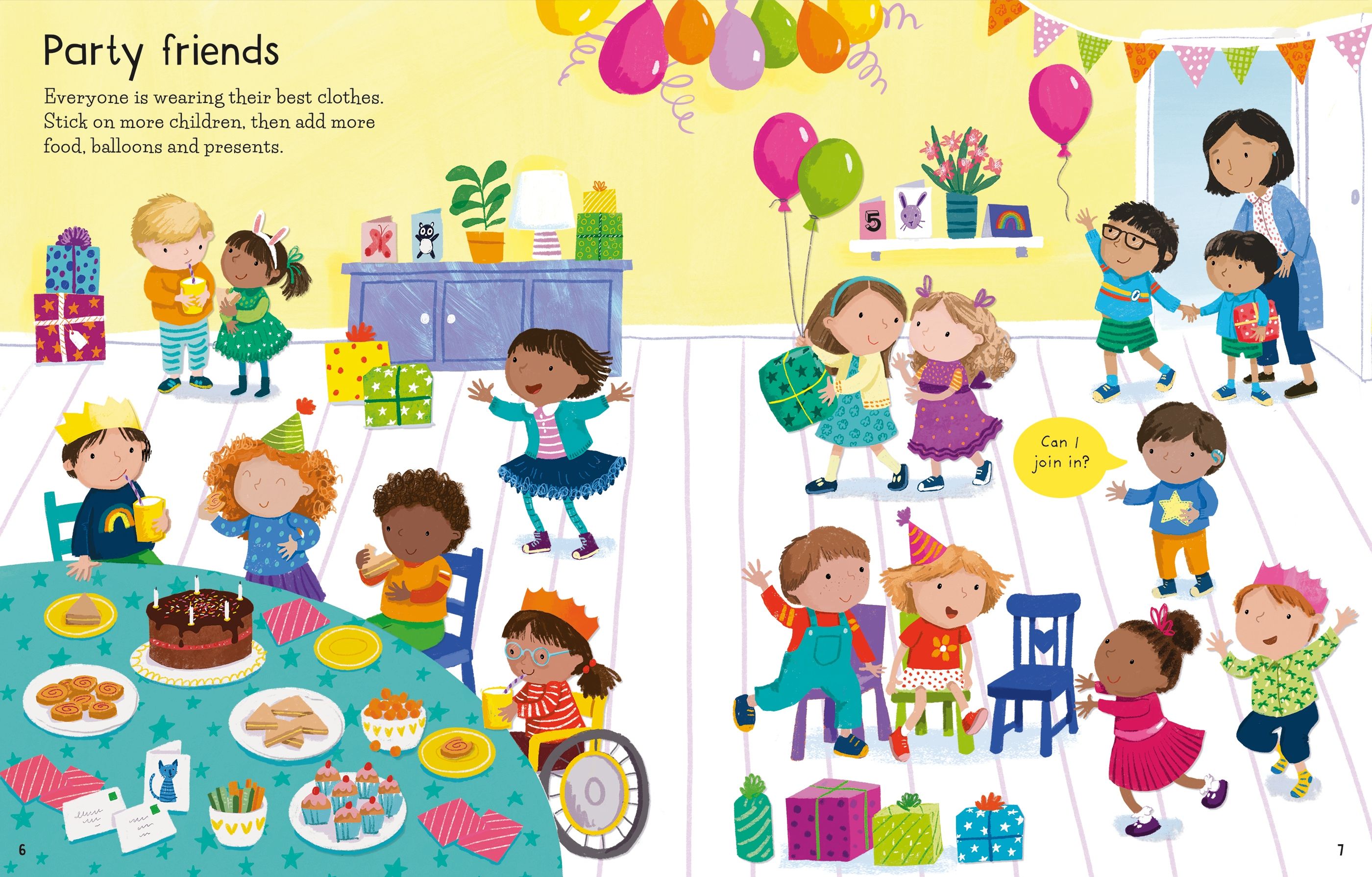 First Sticker Book My Friends - FAHASA.COM