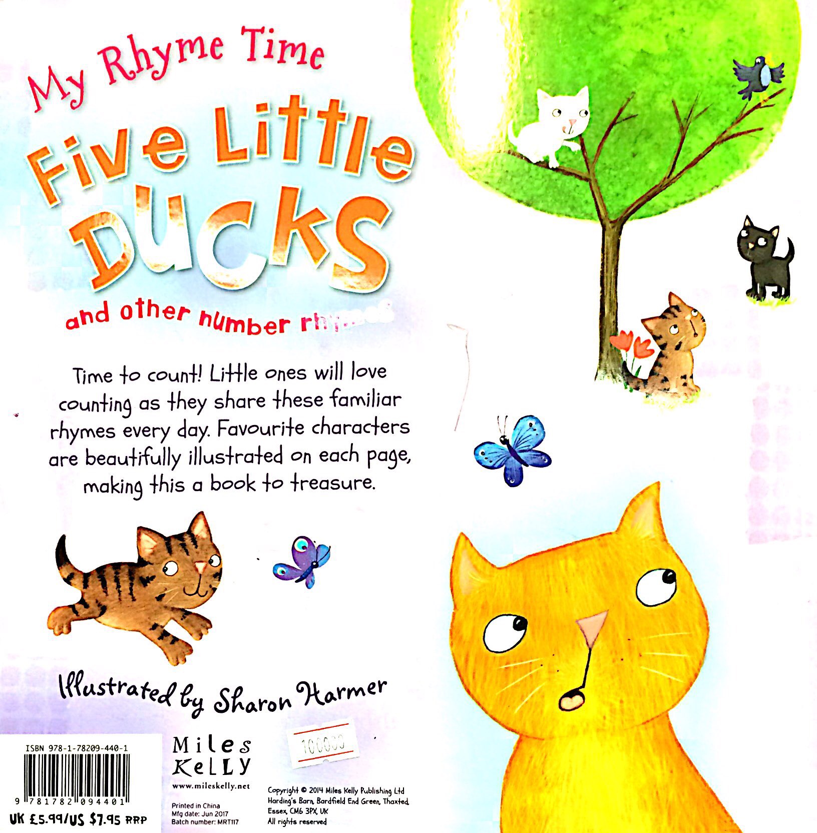 Five Little Ducks (Nursery Rhymes) - FAHASA.COM