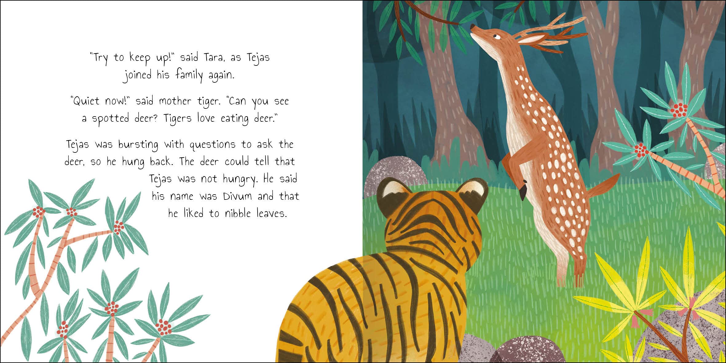Forest Tales: The Curious Tiger - FAHASA.COM