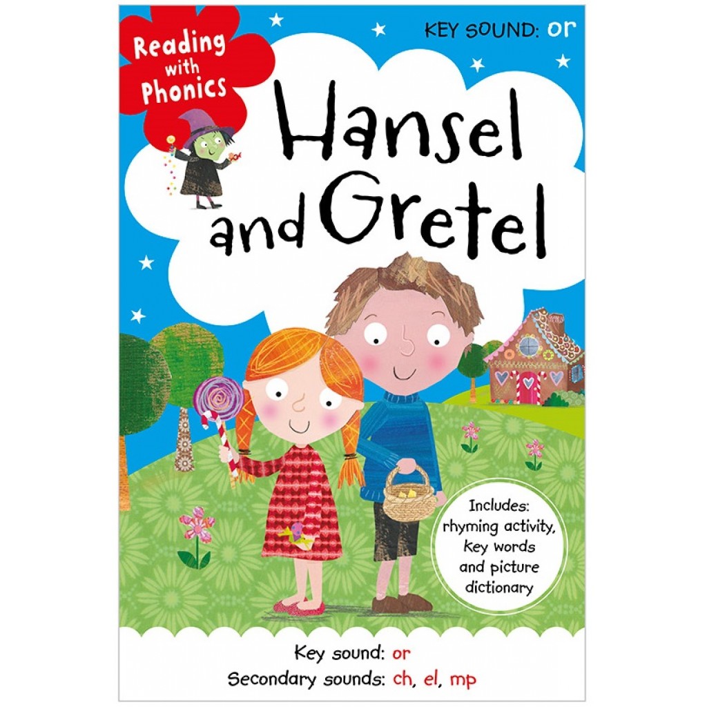 Hansel and Gretel (Reading with Phonics) Hardcover - FAHASA.COM