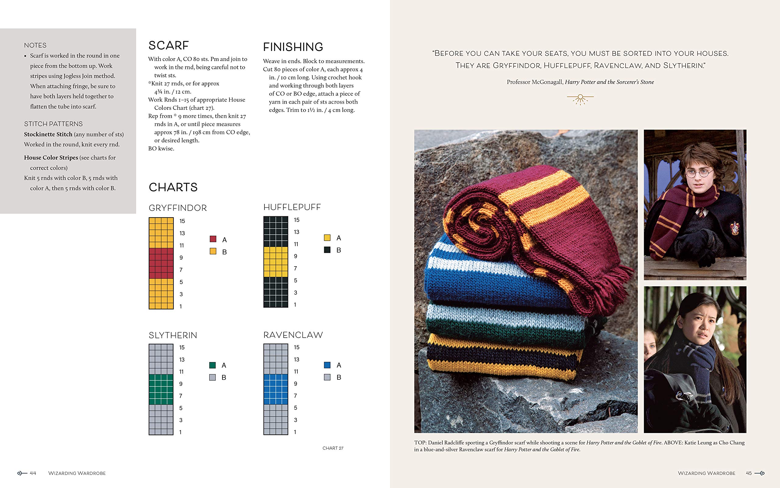 Harry Potter: Knitting Magic: The Official Harry Potter Knitting ...