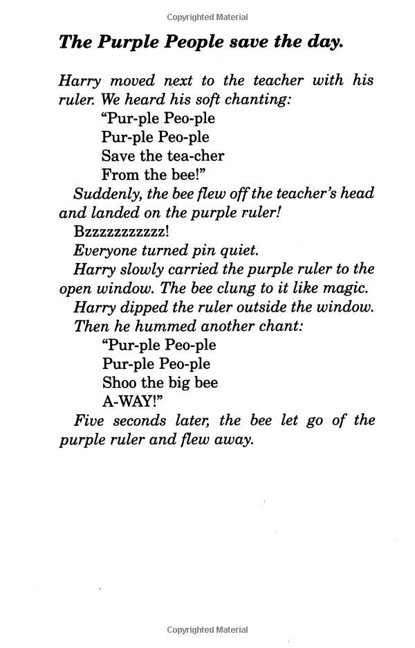 Horrible Harry and the Purple People - FAHASA.COM