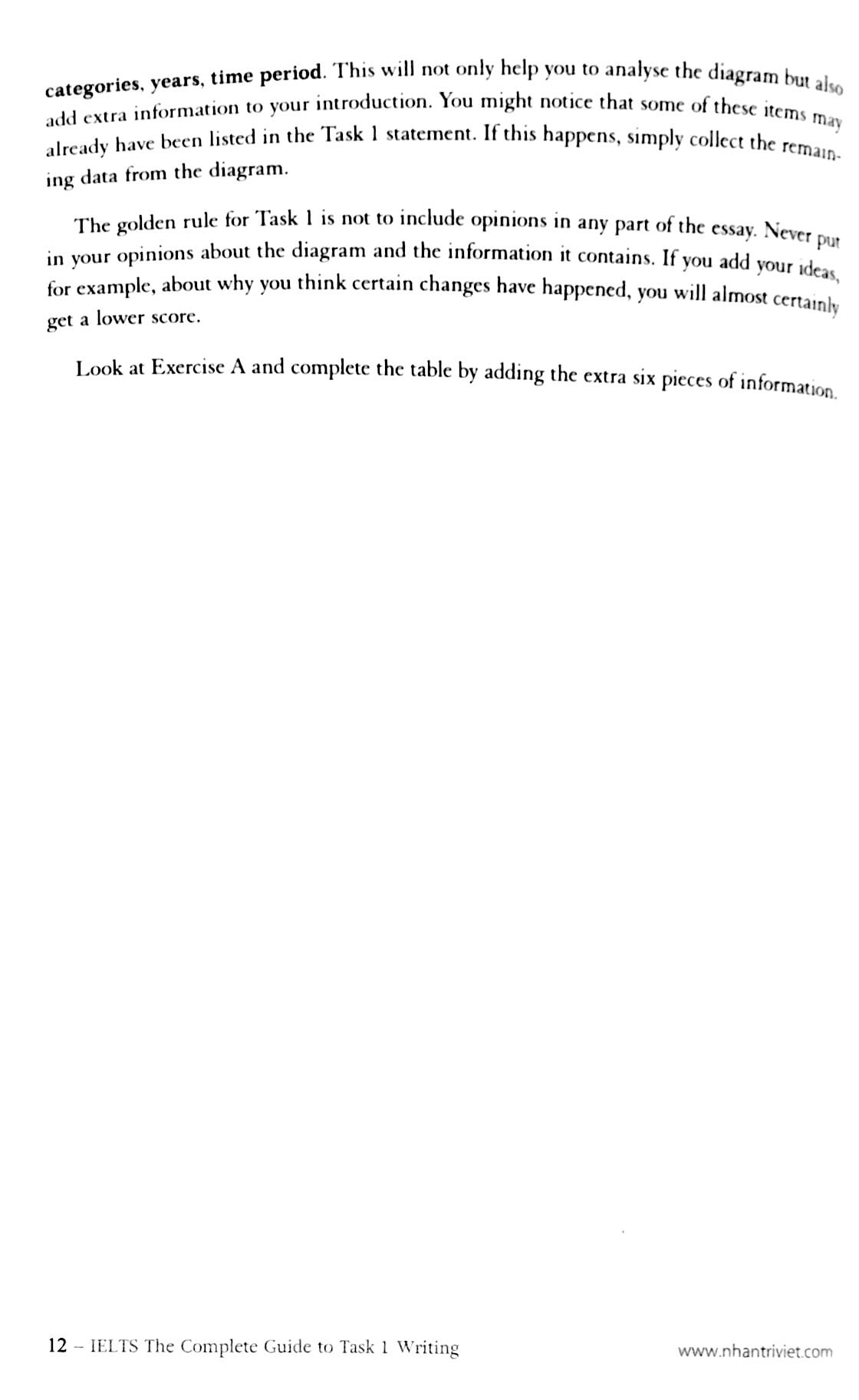 Sách IELTS The Complete Guide To Task 1 Writng - FAHASA.COM