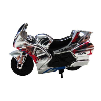 ID-60601-SL-Vỉ Xe Mô-Tô Mini (Bạc)-IDOON - FAHASA.COM