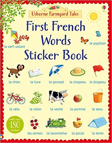 First French Words Sticker Book - FAHASA.COM