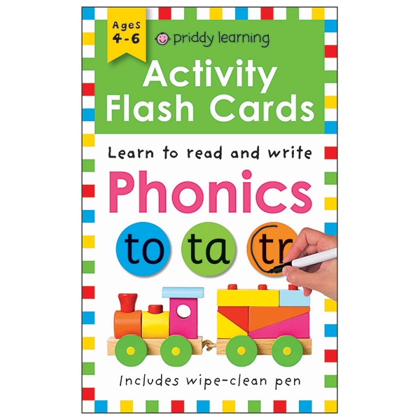 Wipe Clean Flash Cards: Phonics - FAHASA.COM