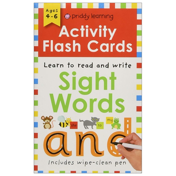 Wipe Clean Flash Cards: Sight Words - FAHASA.COM