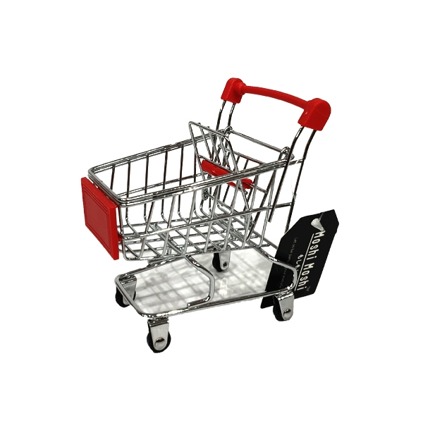 Xe Siêu Thị Mini 8X10X13 Moshi Moshi - Mẫu 1 - Màu Đỏ - FAHASA.COM
