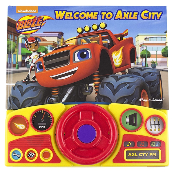 Blaze And The Monster Machines Wheel Book: Welcome To Axle City ...