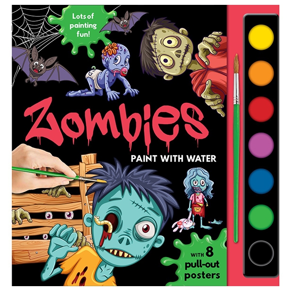 Paint With Colour: Zombies - FAHASA.COM