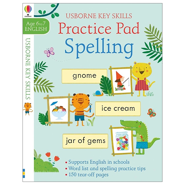 Spelling Practice Pad 6-7 - FAHASA.COM