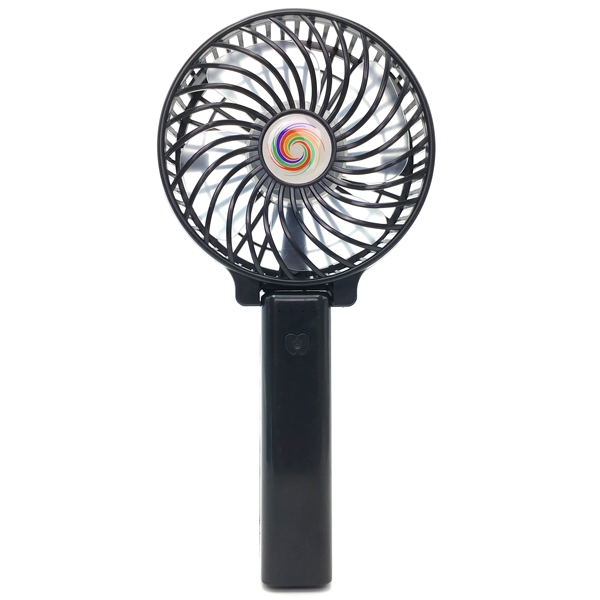 Quạt Pin Sạc 3 Tốc Độ - Màu Đen - FAHASA.COM
