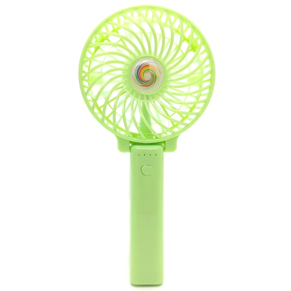 Quạt Pin Sạc 3 Tốc Độ - Xanh Lá - FAHASA.COM