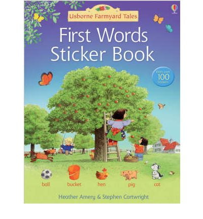 First Words Sticker Book - FAHASA.COM