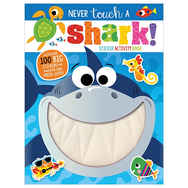 [Phiên chợ sách cũ] Never Touch A Shark! Sticker Activity Book - FAHASA.COM