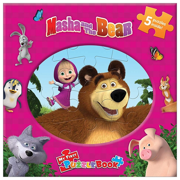 Masha & The Bear My First Puzzle Book - FAHASA.COM
