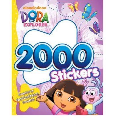 Dora the Explorer 2000 Sticker Book - FAHASA.COM