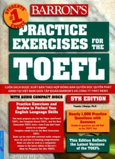 Sách Practice Exercises For The TOEFL iBT (5th Edition) - FAHASA.COM
