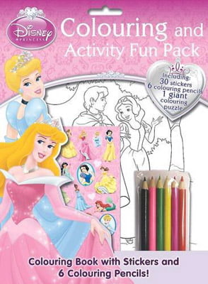 Disney Princess Colouring and Activity Fun Bag - FAHASA.COM