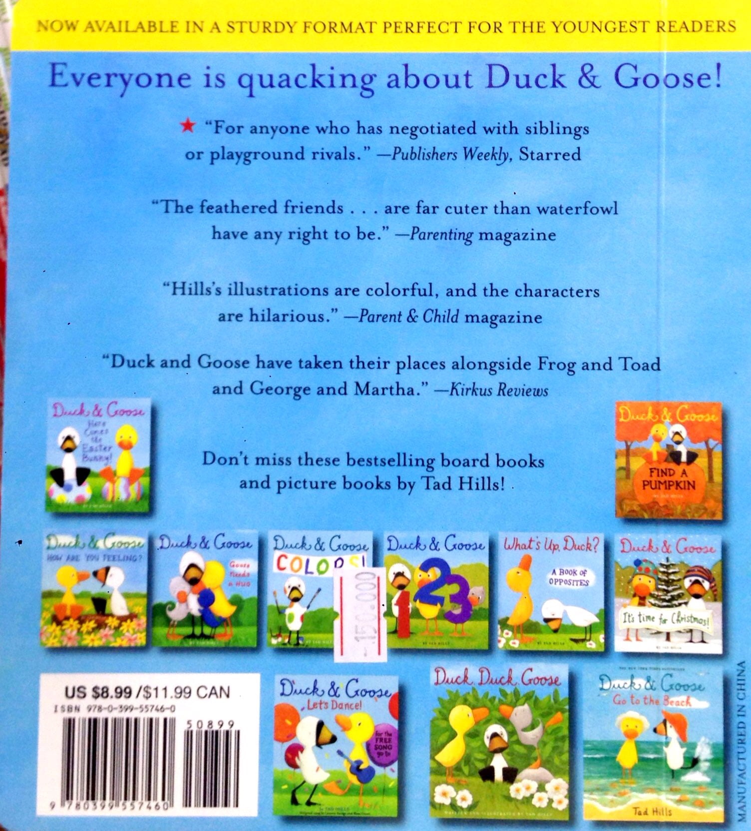 Duck & Goose Board book - FAHASA.COM