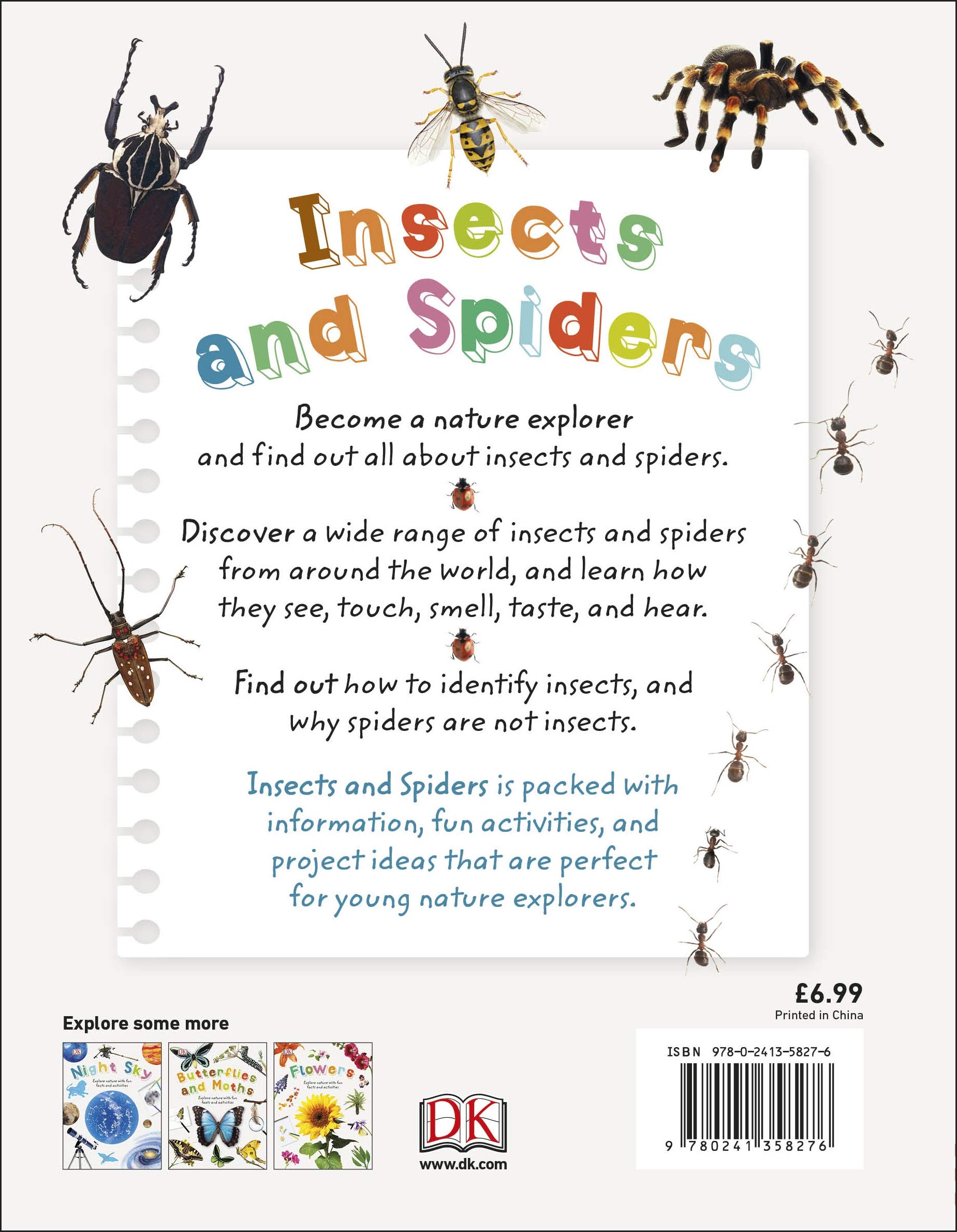 Insects and Spiders: Explore Nature with Fun Facts and Activities ...